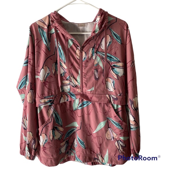 Calia | Jackets & Coats | Calia Rain Windbreaker Jacket Hooded Sz S ...